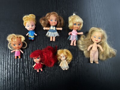 Bundle of (7) Vintage Mattel Liddle Kiddles Dolls | eBay