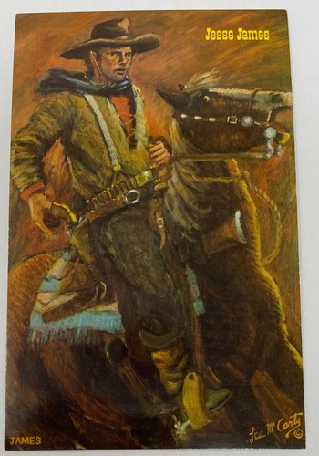 Jesse James 1847-1882 Quantrell Raider from Missouri Postcard | eBay