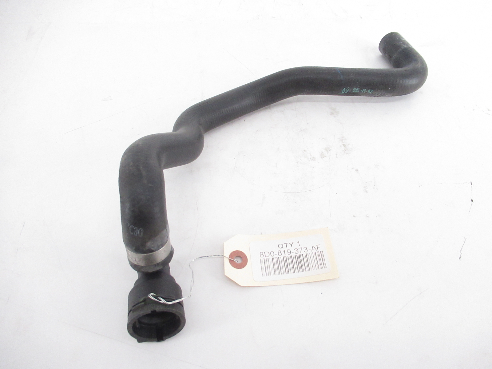 Genuine OEM Volkswagen 8D0-819-373-AF HVAC Heater Hose 1998-2005 Passat ...