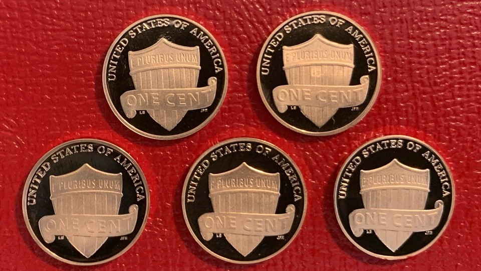 2020~21~22~23~ 2024~2025 S Lincoln Shield Cent Proof pennies From Us ...