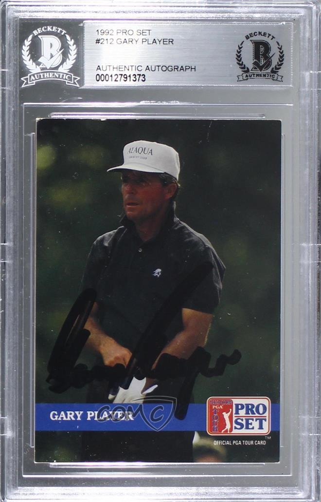 Gary Player Autographed Memorabilia | Signed Photo, Jersey ...
