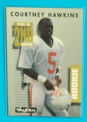 1992 SkyBox Prime Time Rookie #301 Courtney Hawkins Tampa Bay ...