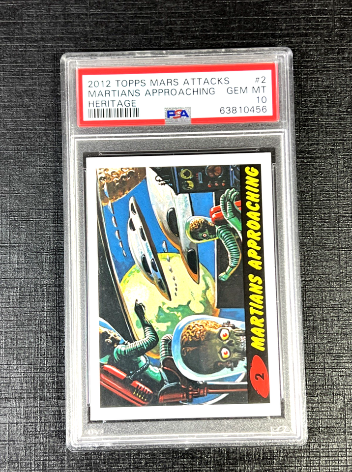 Mars Attacks 2012 Topps Heritage Martians Approaching #2 PSA 10 | eBay