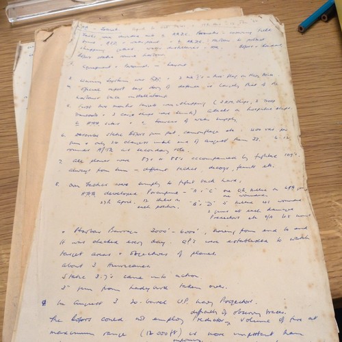 WW2, Seige Of TOBRUK, Tobruch, Original hand written documents, Lack of ...