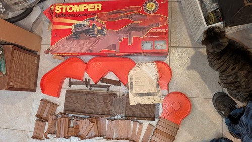 Vintage 1982 Schaper Stomper 4x4 Toy Wild Country Track Set w/OB near ...