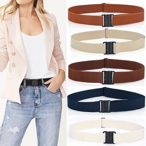 Adjustable Elastic Belts Canvas Belts Stretch Waist Band Waistband ...