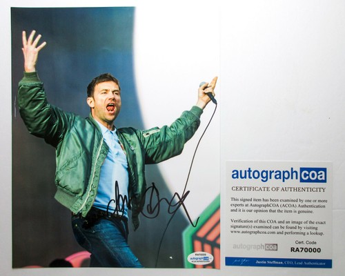 Damon Albarn Signed Blur 2015 British Summer Time 8x10 Concert Photo ...