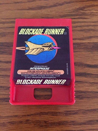 Blockade Runner (Intellivision, 1983) Interphase Rare Video Game | eBay