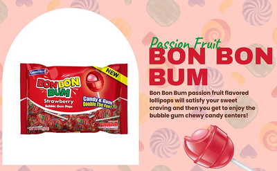 Bombombum Logo Amazon.com : Colombina Bon Bon Bum Lollipops W/Bubble