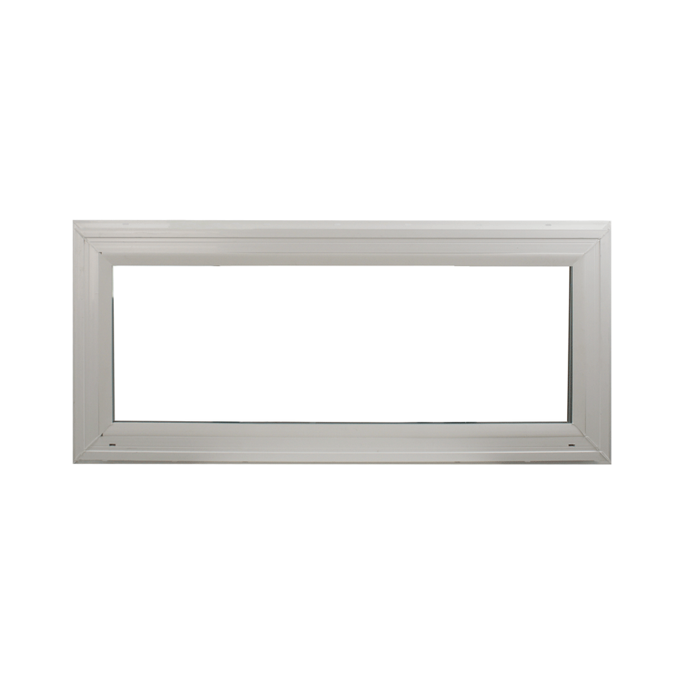 Transom Window 36" x 10" Florida Approved Double Pane Insulated PCV ...