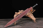 Hand Forged Chinese Kung Fu Sword Sharp Folded Damascus Steel Blade ...
