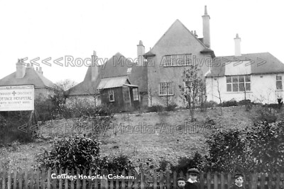 Jrr-13 The Cottage Hospital, Cobham, Surrey 1913. Photo | eBay UK