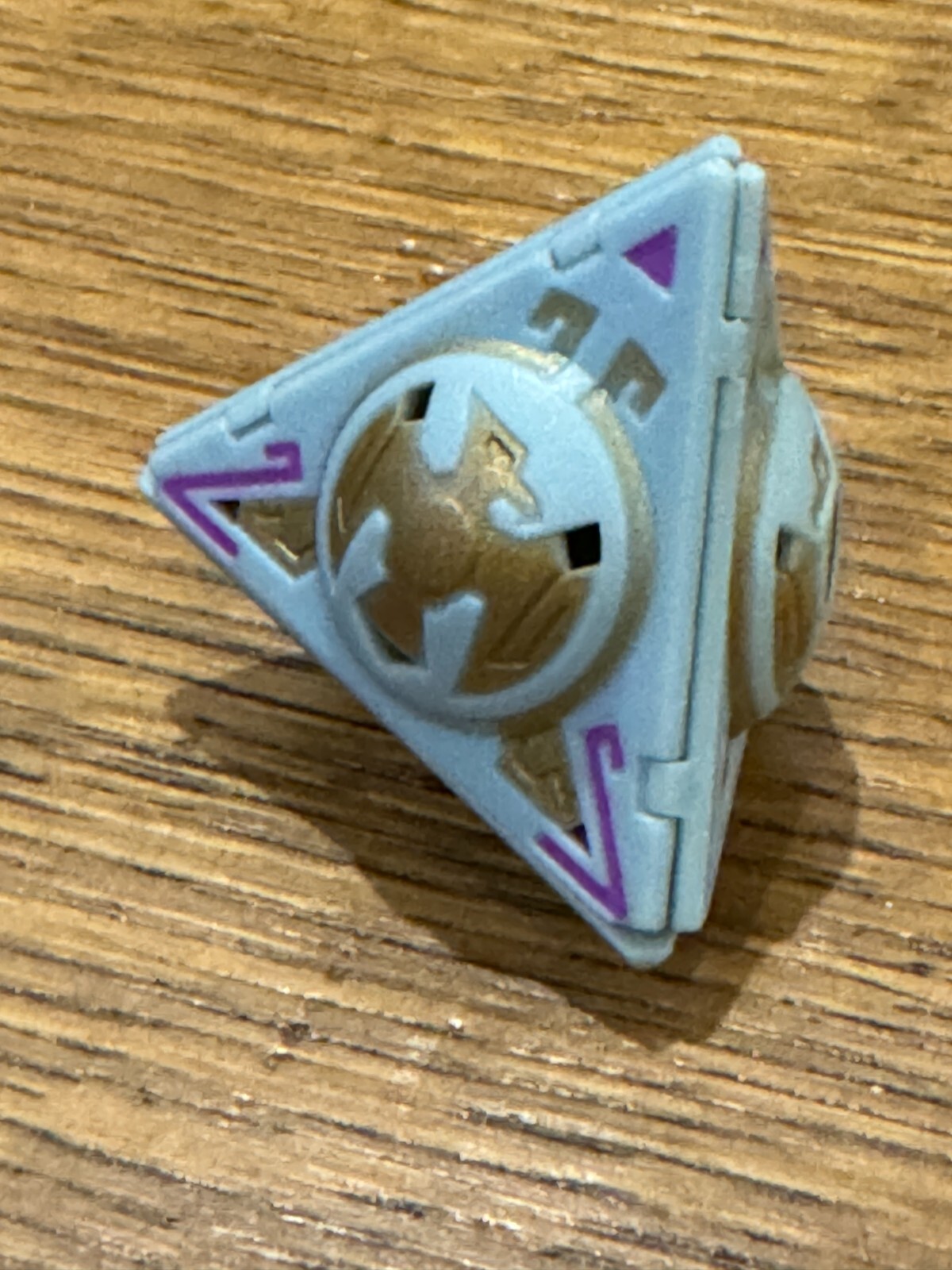 Bakugan Grey Triad El Condor Pyramid Trap Haos Figure | eBay