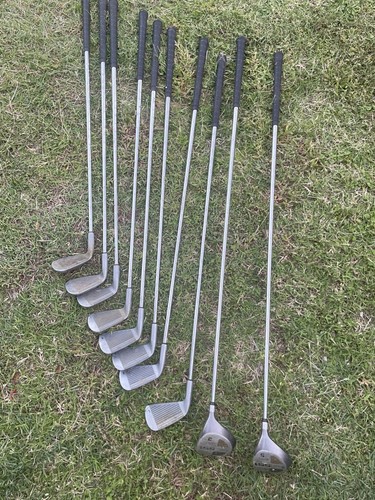 Foremost 551 Golf Club Set (- 1 wood) RH R Flex Stainless Steel Shafts ...