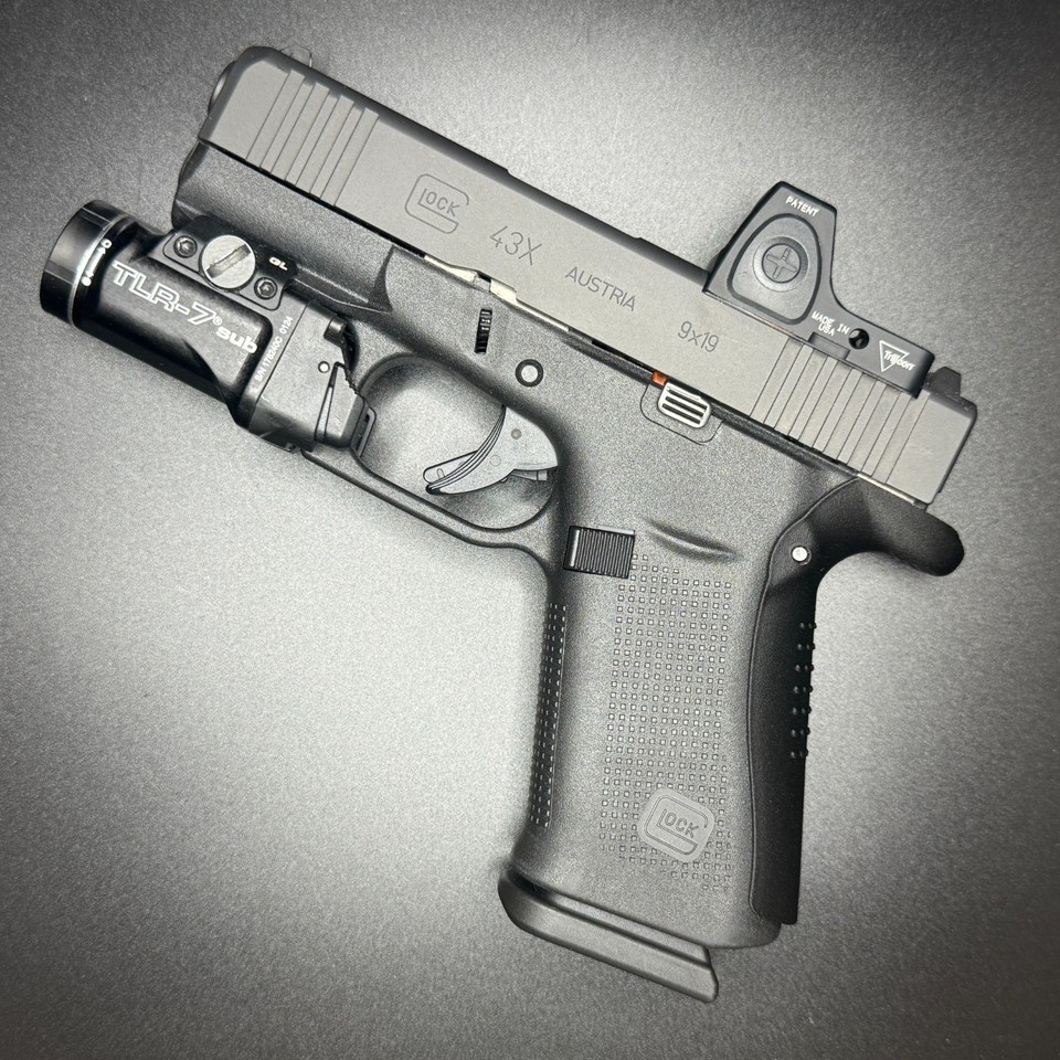 Glock 43x/48 Beavertail Backstrap - Rapid Engineering | eBay