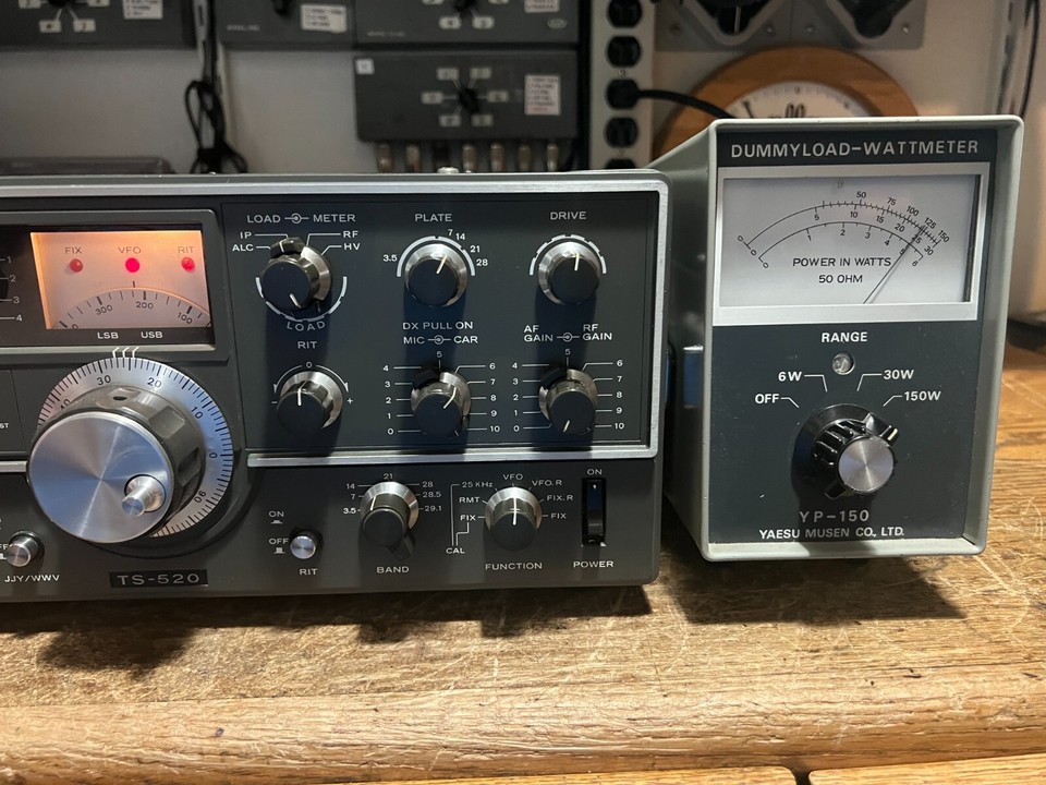 Kenwood TS-520 HF Transceiver - Very Nice Condition - Tested & Working ...