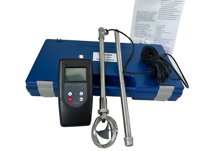 Portable Water Velocity Meter Water Flow Velocity Meter Speed Range 0. ...