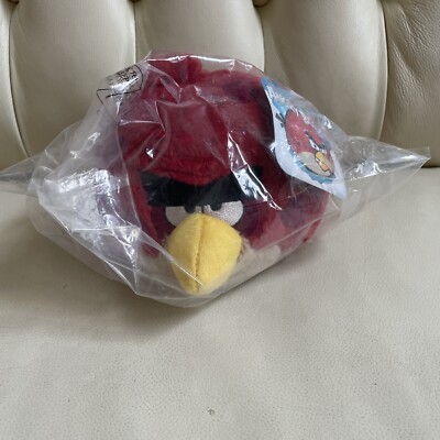 NEW FACTORY SEALED! Angry Birds Terence Red Plush Toy 5” Big Brother NO ...