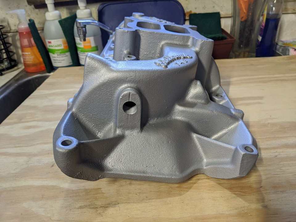 Edelbrock Hipo F4B Intake Mustang GT Cobra Shelby 289 302 347 Sunbeam ...