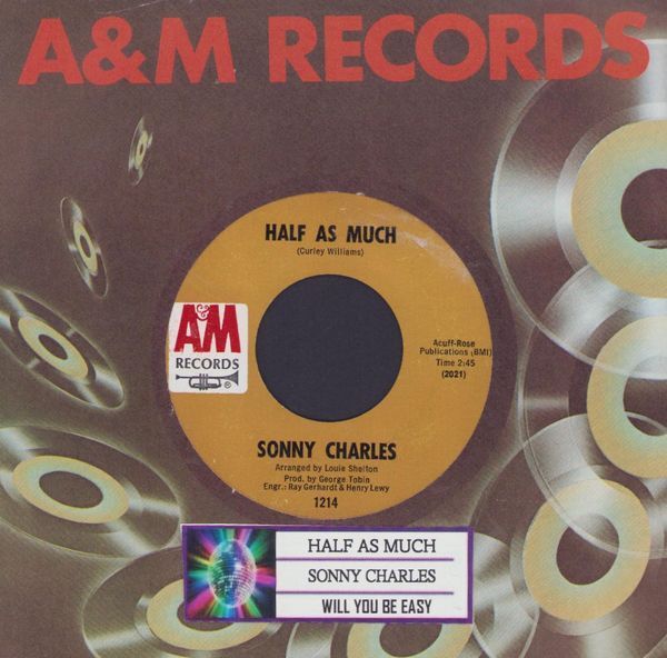 Charles, Sonny - Half As Much AM 1214 Vinyl 45 rpm Record | eBay