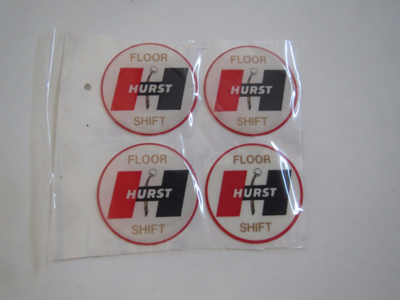 BUICK FORD PONTIAC OLDSMOBILE CHEVROLET HURST LOGO 1 INCH DECAL STICKER ...