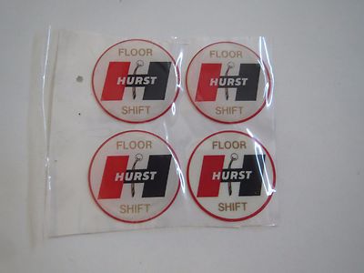 BUICK FORD PONTIAC OLDSMOBILE CHEVROLET HURST LOGO 1 INCH DECAL STICKER ...