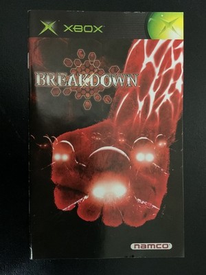 Breakdown Microsoft XBOX Instruction Manual Only | eBay