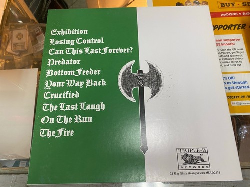 EXHIBITION THE LAST LAUGH EP HARDCORE PUNK VIOLENT WAY TERROR COLD AS ...