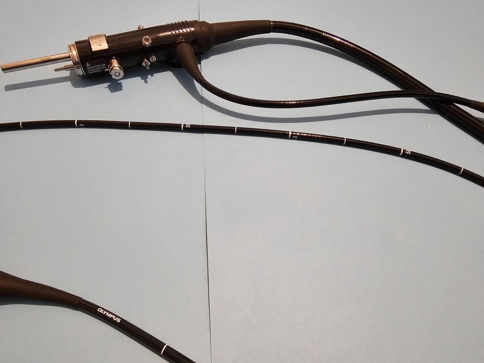 Olympus Endoscope Slim Gastroscope GIF-XP170N With Case & Valve | eBay
