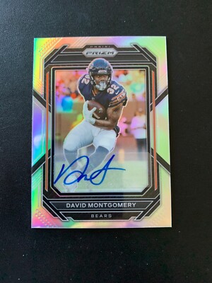 2022 Panini Prizm Silver Prizm Auto David Montgomery #48 Auto | eBay
