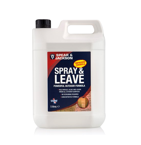 Spray and Leave 5L Concentrate Spear & Jackson Algae, Mould, Lichen ...