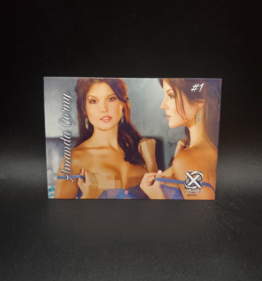 Amanda Cerny #1 (2025) eXcess Elegance of Allure [Custom ACEO Art Card] | eBay