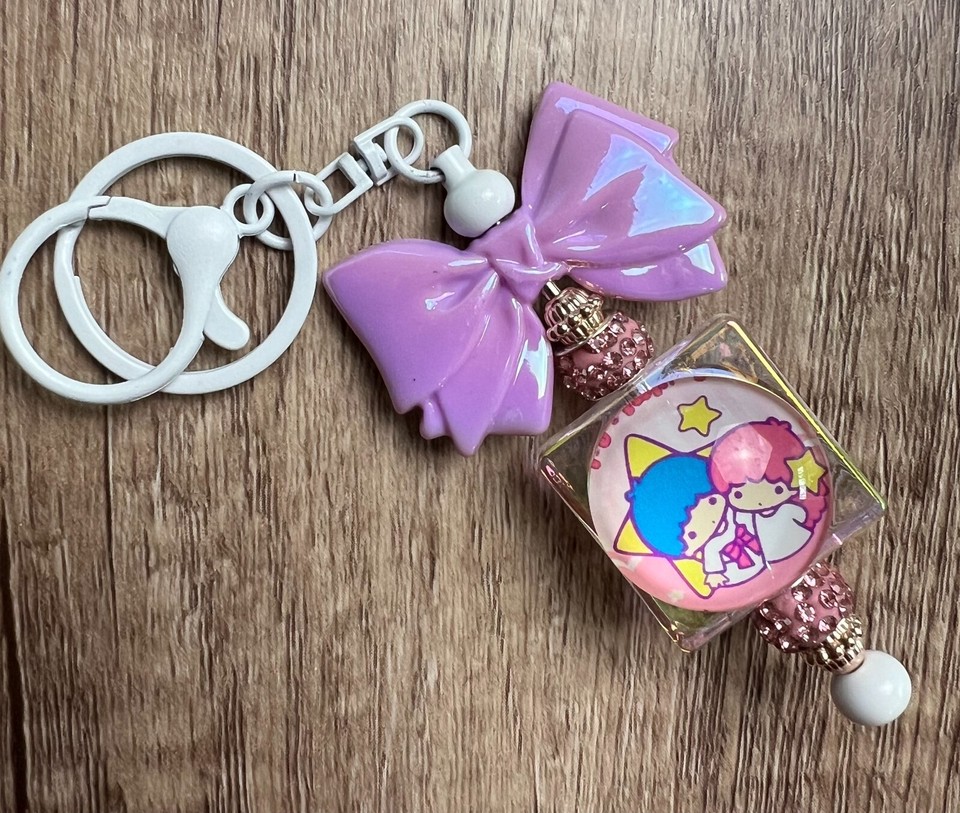 Hand made beaded key chains. Little Twin Stars! gifts. Teen. Sanrio ...