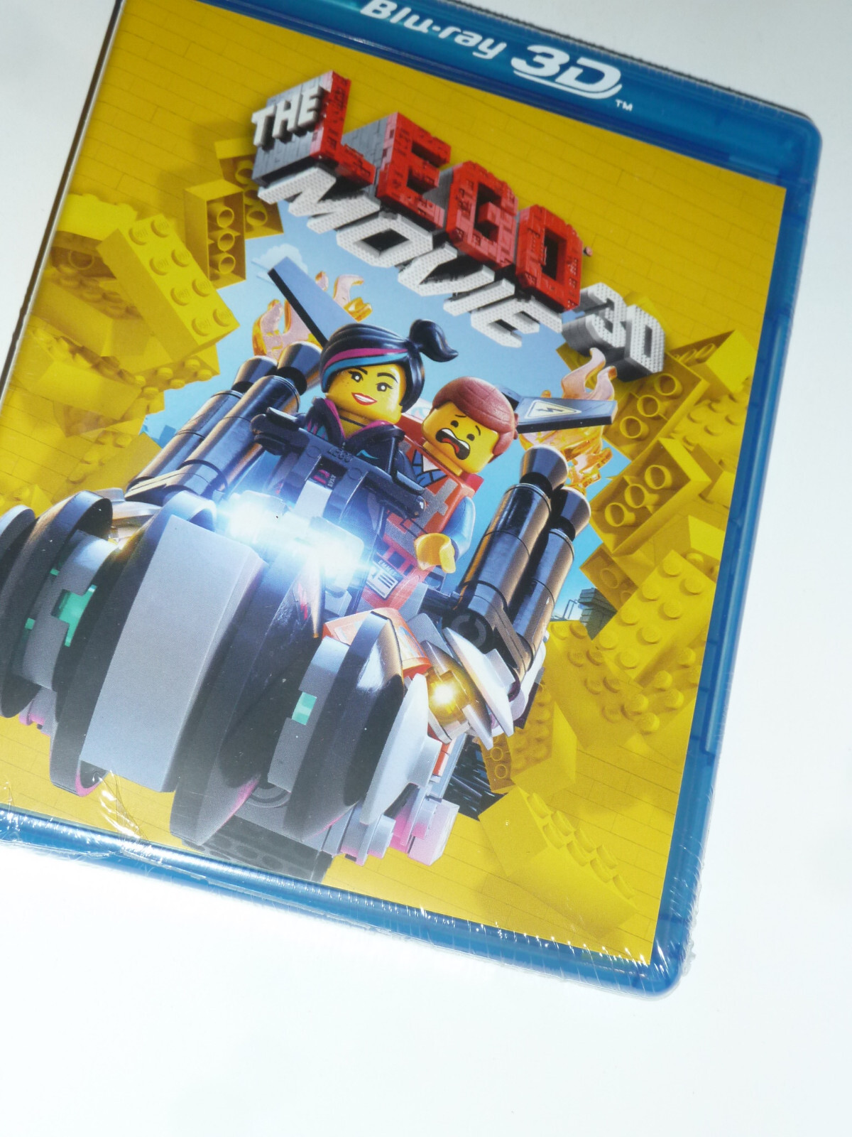 The Lego Movie Blu-ray 3D 2-disc set 2014 kids cartoon movie Chris ...