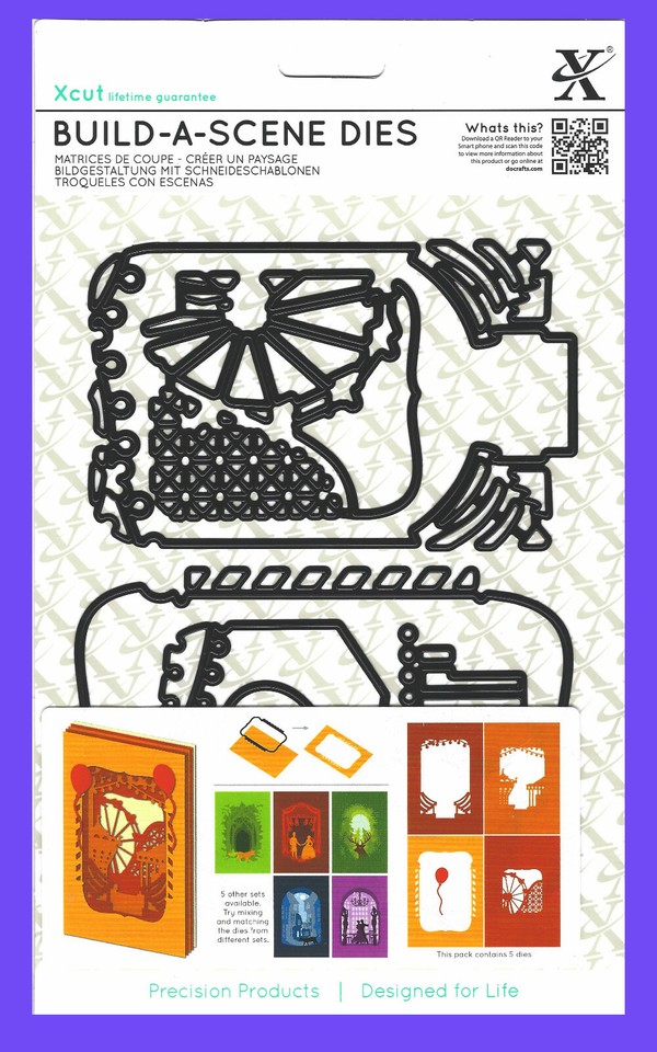 X-CUT BUILD A SCENE SHADOW BOX DIE SET - 7 DESIGNS TO CHOSE FROM - FREE ...