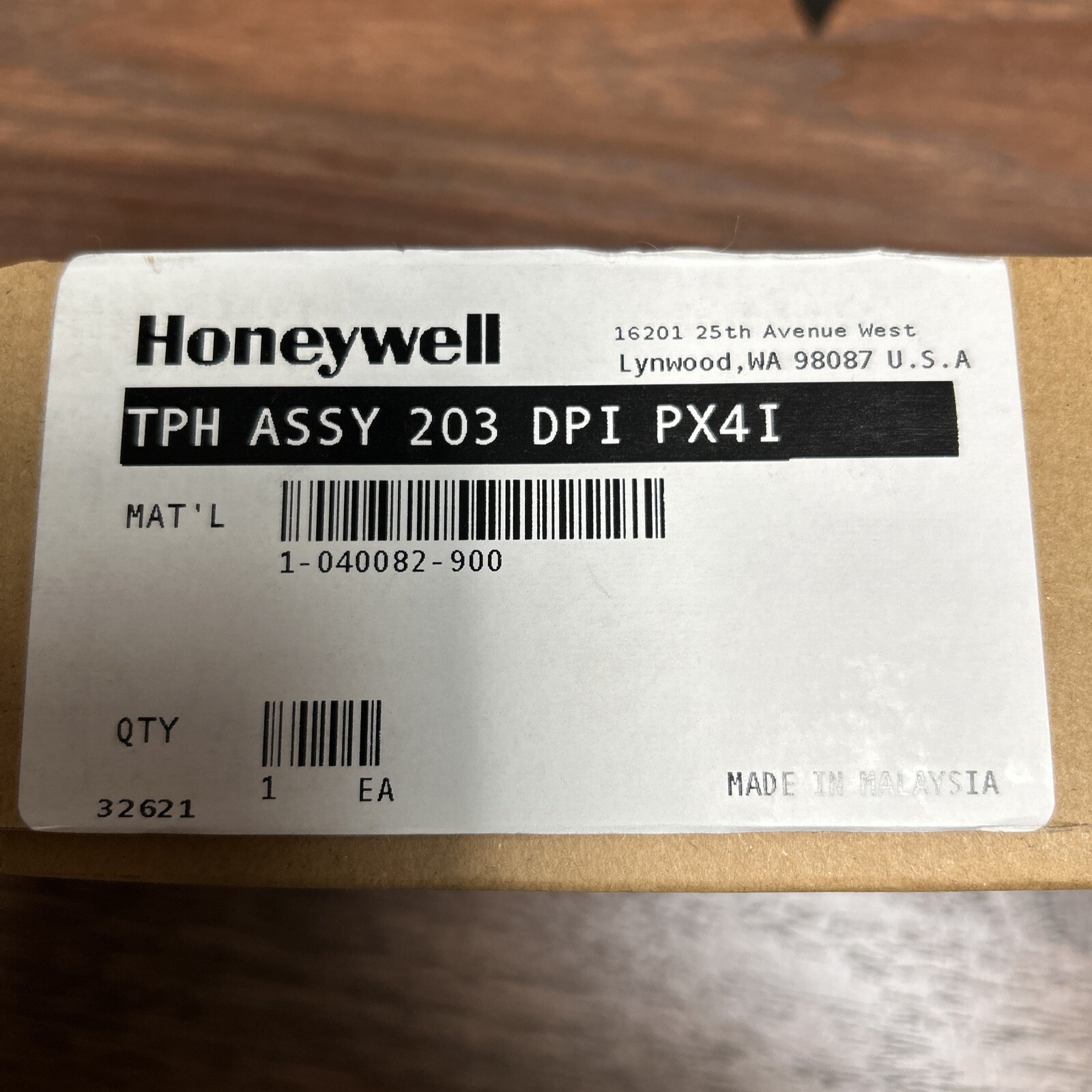 Intermec 1-040082-900 Thermal Printhead - TPH ASSY 203 DPI PX4I ...
