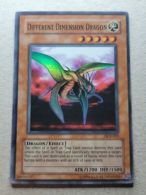 Different Dimension Dragon - DCR-015 - Unlimited - Super Rare - YuGiOh ...