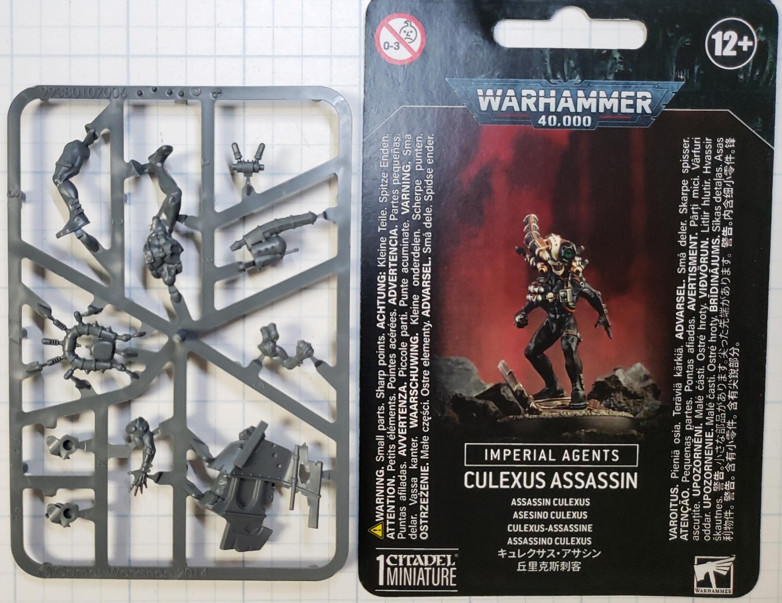 Warhammer 40k Agents of the Imperium Culexus Assassin NOS | eBay