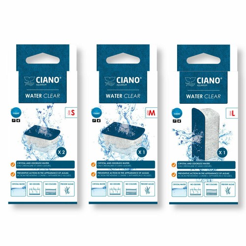 Ciano WATER CLEAR Filter Media Replacement Cartridge CF40 CF80 CFBIO S ...