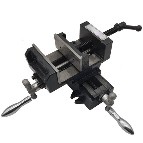Two-Way Moving Vise 4 Inch Heavy Duty Cross Vise Drilling And Milling ...