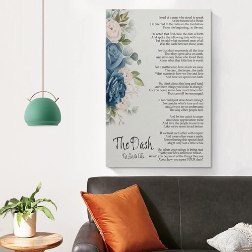 The Dash Poetry Print - Poem by Linda Ellis - Live Your Dash Quote ...