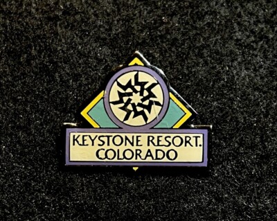 KEYSTONE Resort Skiing Ski Lapel Pin COLORADO Souvenir Travel Lapel ...