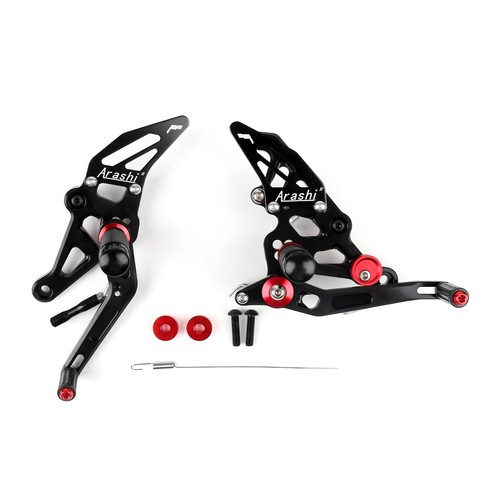 Adjustable Rearsets Footrest Foot Peg Rear Kit for Yamaha MT-07 FZ-07 ...