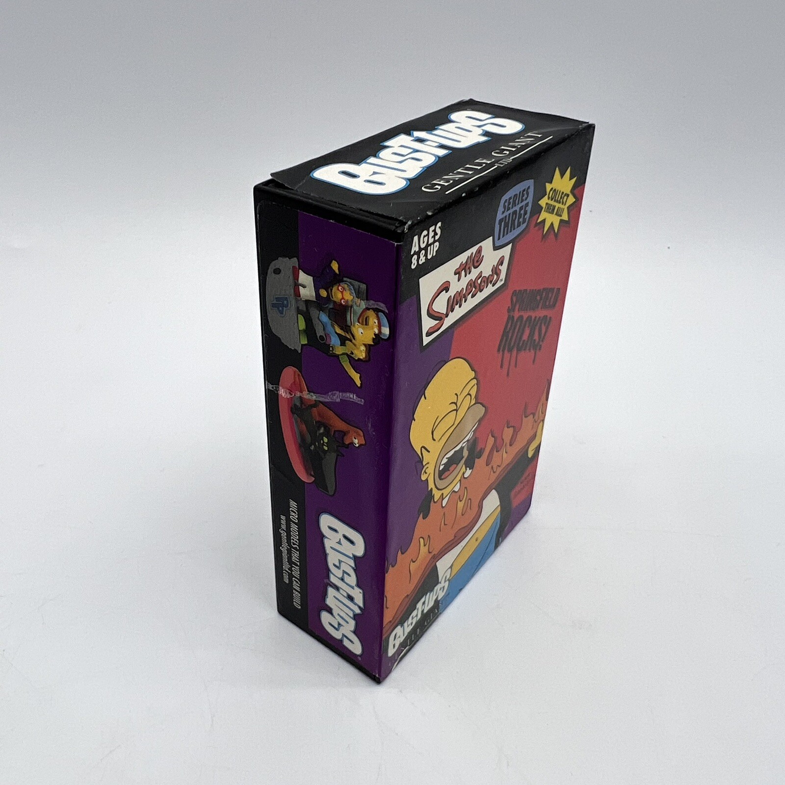 The Simpsons Gentle Giant Homer Simpson Bust-Ups Figure Series 3 Sealed ...