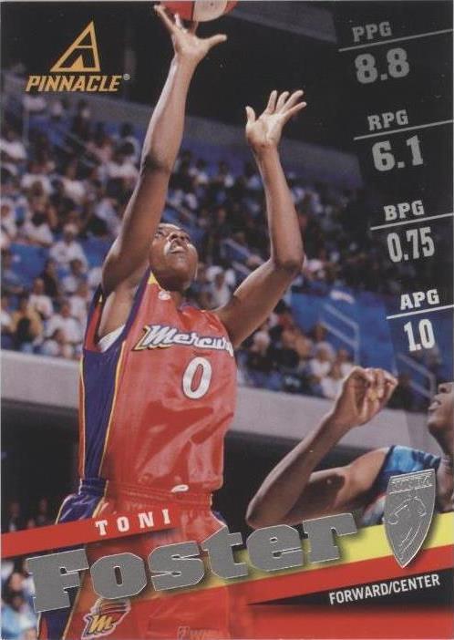 1998 Pinnacle WNBA - Toni Foster #34 for sale online | eBay