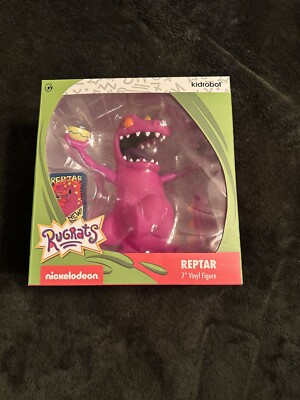 NICKELODEON KIDROBOT RARE *PURPLE* VARIANT REPTAR NYCC EXCLUSIVE MINT ...