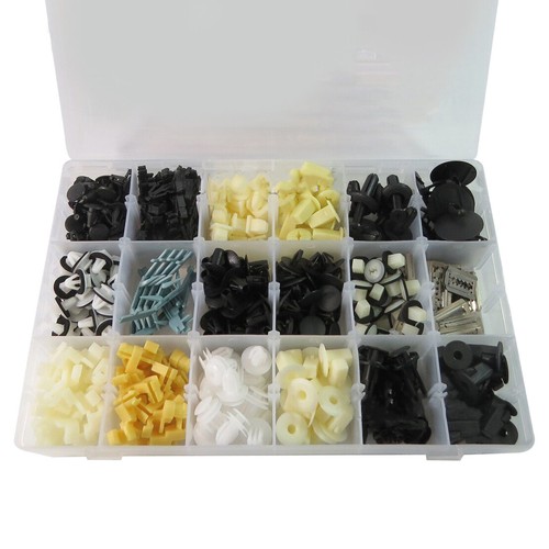 423pcs Assortment Clip Hood Grill Bumper Fender Retainer Screw Fit For ...