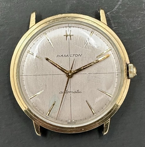 Vintage Hamilton Automatic 10k Gold Filled Men's Wristwatch No Band ...