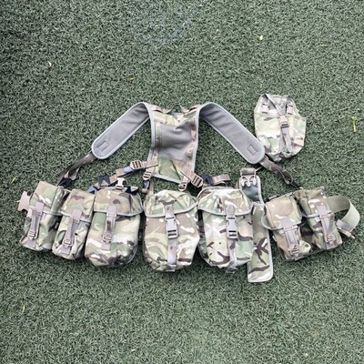 Genuine British Army MTP PLCE Webbing Set Multicam Size Med Up to ...