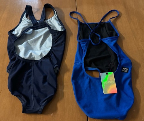 Jolyn Brandon 2 Swimsuit One Piece Size 28 Blueberry & Nike 32/WMS 6 ...